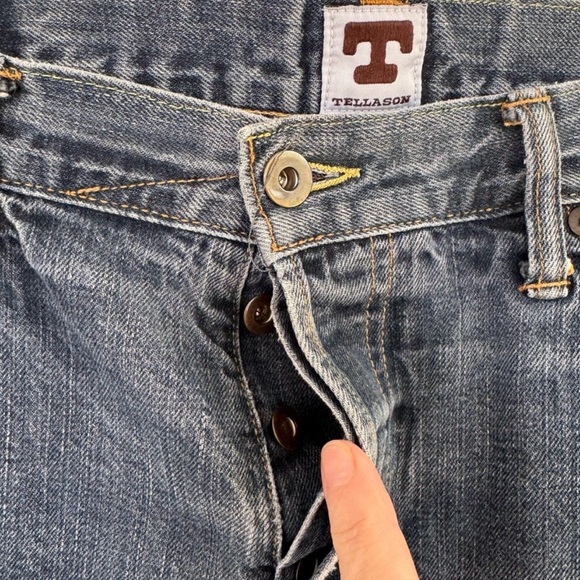 Tellason | Jeans | Tellason Tanner Goods White Oak Cone Denim Selvedge ...
